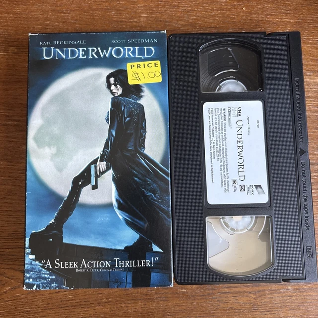 UNDERWORLD (VHS, 2004) scifi action thriller Kate beckinsale excellent ...