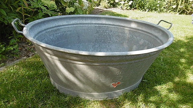 Zinkwanne 80 Liter
