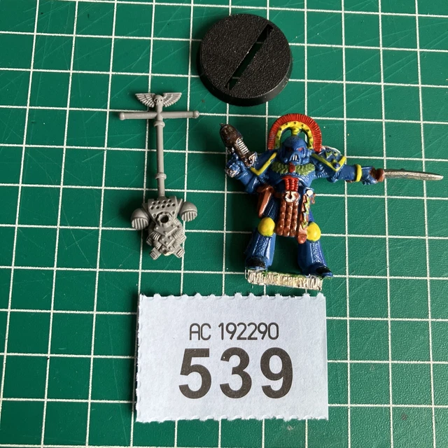 METAL SPACE MARINES Captain 1998 Warhammer 40k 40,000 Games Workshop ...