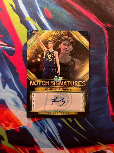 TOPPS BASKETBALL 2025-26 Johnny Furphy Auto Notch Signatures TNS-JF £0. ...