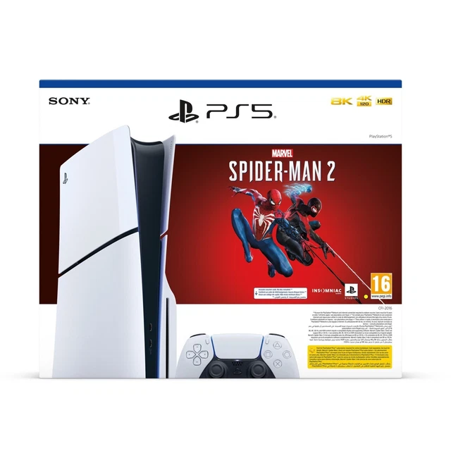 SONY PS5 SLIM Édition Blu-Ray 1To Console + Spider-Man 2 - Neuve (Vendeur Pro) EUR 499,00 ...