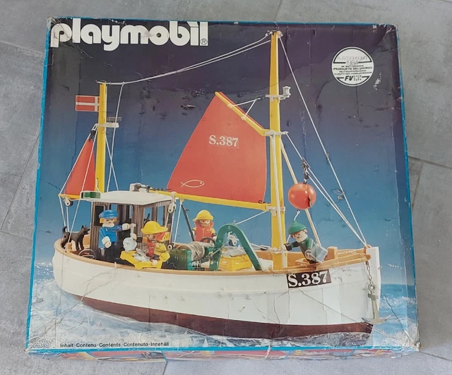 PLAYMOBIL 3551 BATEAU DE PECHE Susanne EUR 159,99 - PicClick FR