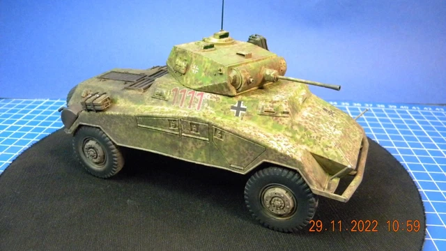 MAQUETTE RESINE 1/35 PANZER TANK CHAR "what if" SPÄHWAGEN LUCHS EUR 50 ...