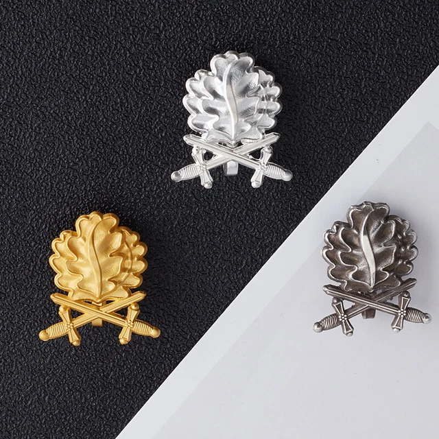 WW2 WWII GERMAN Knight Iron Cross Oak Leaves Swords Pin Badge ...