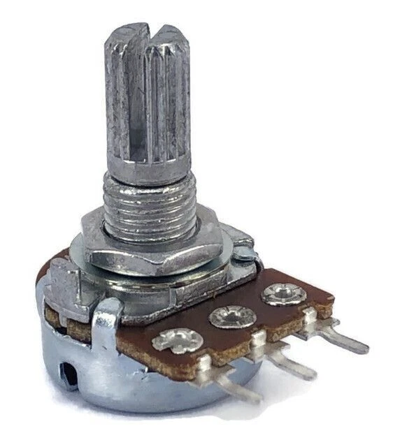MINI POTENTIOMÈTRE ALPHA B100K 100K 16 mm MONTURE PC LINÉAIRE EUR 4,99 ...