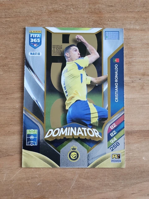 PANINI FIFA 365 Adrenalyn XL 2026 Cristiano Ronaldo Dominator Card £5. ...