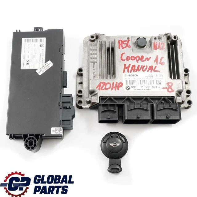 MINI COOPER R55 R56 Engine N12 1.6 120HP ECU Kit DME 7589971 + CAS3 ...