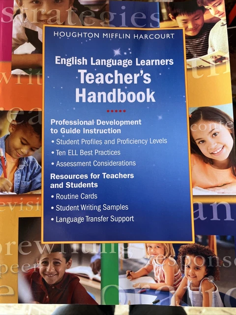 ENGLISH LANGUAGE LEARNERS Teacher's Handbook, Grades K-6 By Houghton ...