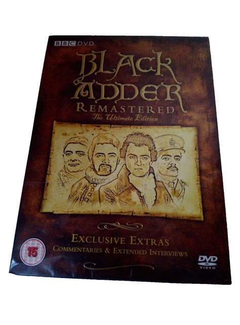 BLACKADDER: COMPLETE COLLECTION REMASTERED series 1,2,3,4 DVD Ultimate ...