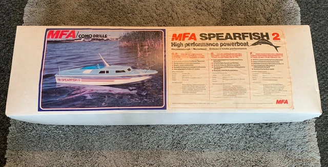 MFA SPEARFISH RC Boat Model Boat New £199.00 - PicClick UK