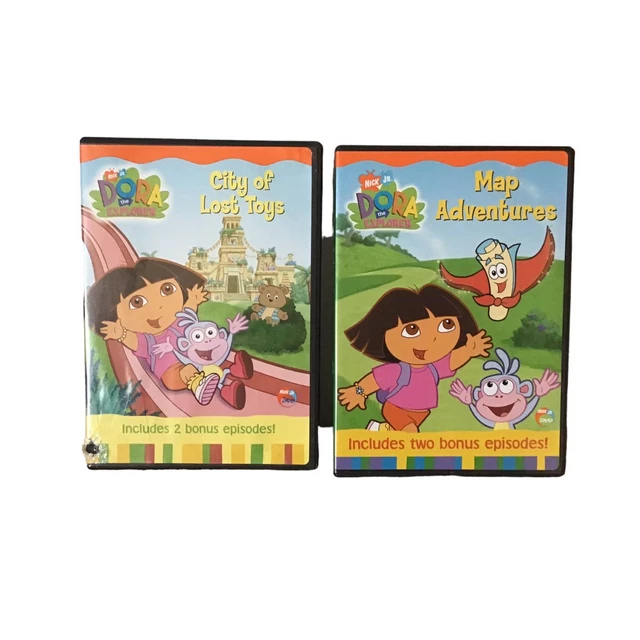 DORA THE EXPLORER Set of 2 DVDs with Bonus Episodes £12.77 - PicClick UK