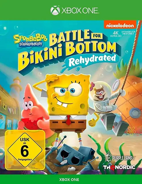 SPONGEBOB SQUAREPANTS: BATTLE for Bikini Bottom - Rehydrated [Standard ...
