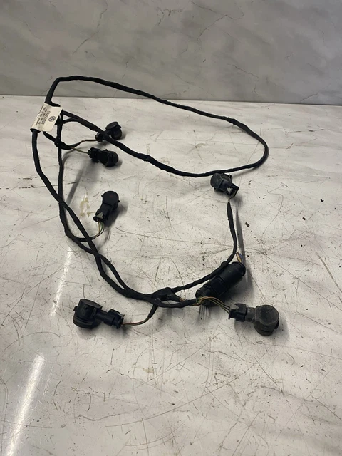 GENUINE VW GOLF MK7 Front Parking Sensor Wiring Loom With All Sensors £ ...