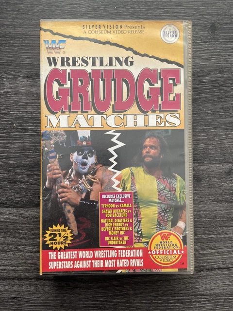 WWF WRESTLING GRUDGE Matches VHS Video - 1993 Vintage Wrestling Video ...