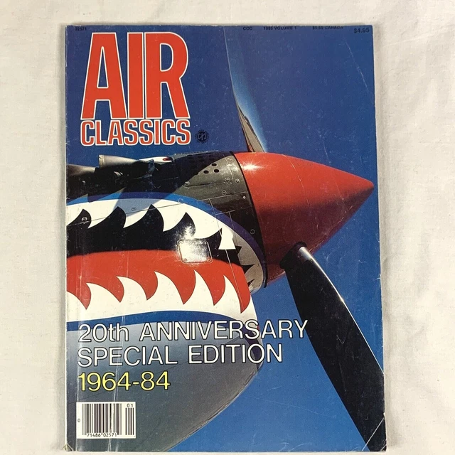 AIR CLASSICS MAGAZINE 1985 20th Anniversary Special Edition 1964-1984 ...