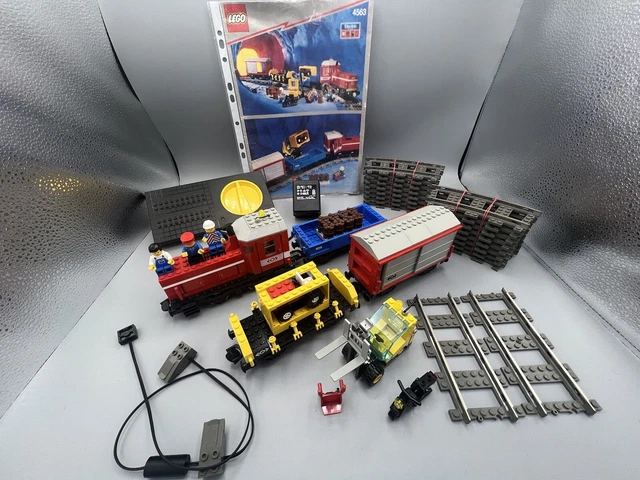 LEGO® RAILROAD SET 9V TRAIN 4563 Load N' Haul Railroad Freight ...