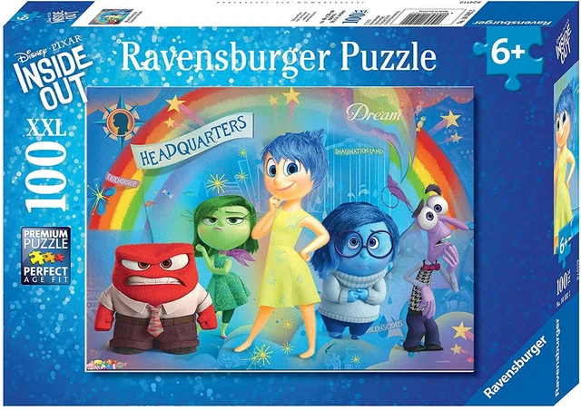 RAVENSBURGER DISNEY INSIDE Out 100 Piece Puzzle XXL Mixed Emotions NEW ...