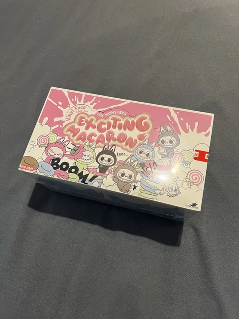 POPMART LABUBU THE Monsters Exciting Macaron Box of 6, brand new and ...