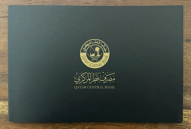 BANKNOTES QATAR 22 Riyals 2022 P. New FIFA World Cup Memorial Folder ...