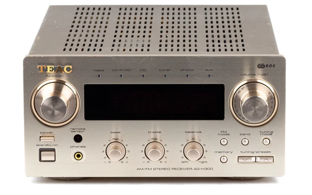 TEAC AG-H300 STÉRÉO Recepteur Champagne Phono / Uniforme 1 An Garantie ...