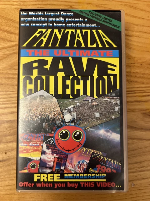 FANTAZIA THE ULTIMATE Rave Collection Vhs Video Very Rare! £24.99 ...