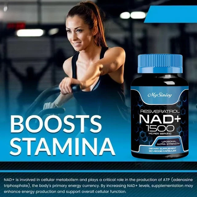 NAD+ SUPPLEMENT,1500 MILLIGRAMS of resveratrol containing supplement ...