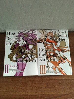 HOW A REALIST Hero Rebuilt the Kingdom Manga Omnibus vol 2 and 3 £20.00 - PicClick UK