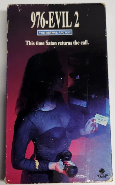 976-EVIL 2 THE Astral Factor 1991 VHS Horror Low-Budget DTV B-movie £22.18 - PicClick UK