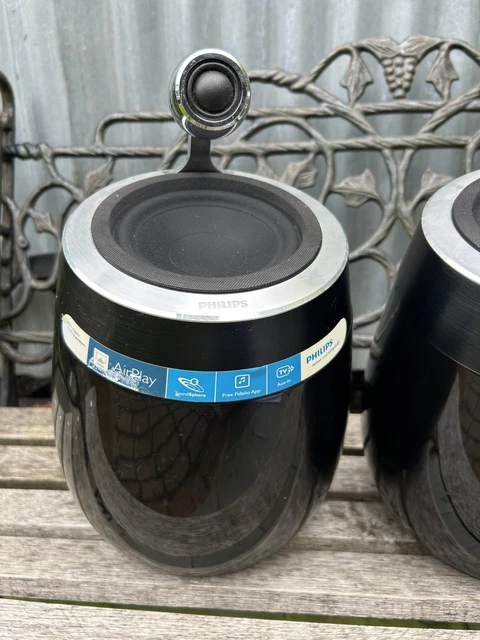 PHILIPS FIDELIO SOUNDSPHERE Speakers - Untested £50.00 - PicClick UK