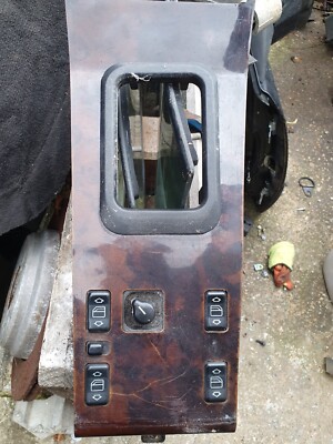 MERCEDES S124 WOOD Trim Gearbox Surround W124 C124 Estate Coupe Saloon ...