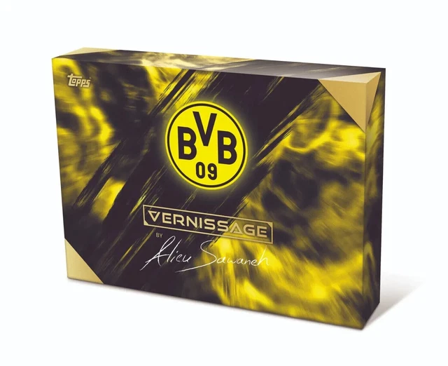 TOPPS BVB VERNISSAGE Box - Borussia Dortmund NUOVO & IMBALLO ORIGINALE sigillato EUR 120,00 ...