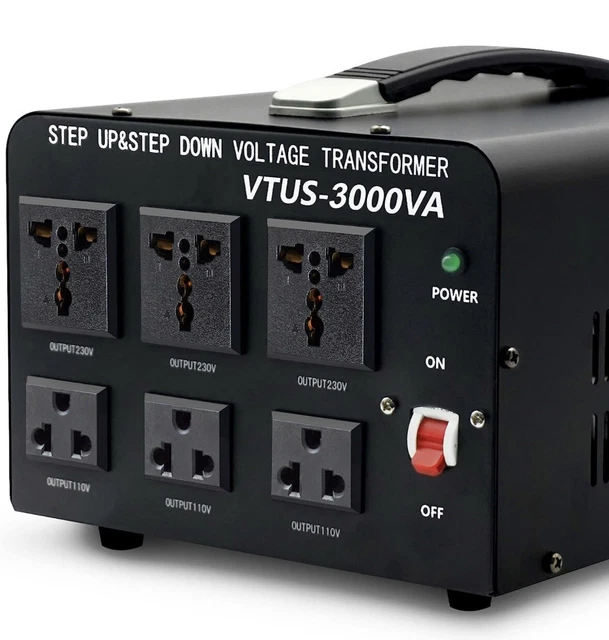 YINLEADER VOLTAGE CONVERTER Transformer (220V to 110V, 110V to 220V) 3000 Watt $46.88 - PicClick AU