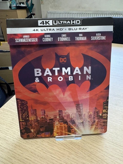 DC BATMAN & Robin 4K UHD Blu-ray SteelBook U.K. Exclusive Edition EUR 33,13 - PicClick IT