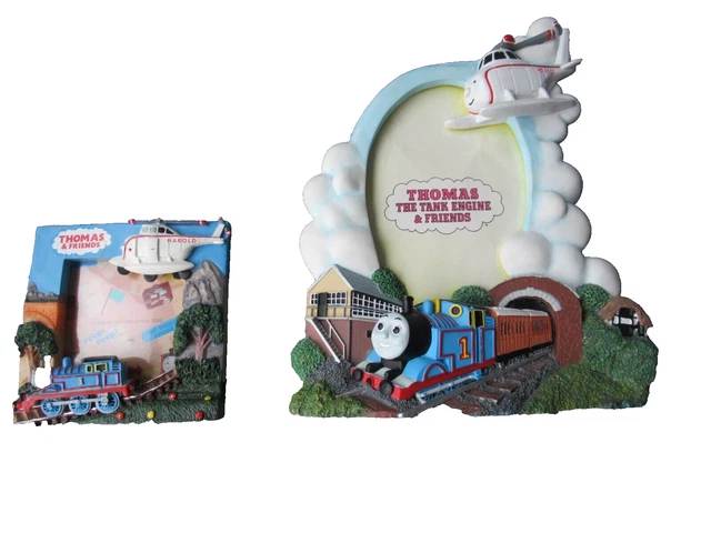 THOMAS THE TANK Engine ceramic picture frames vintage,and one 2002 ...