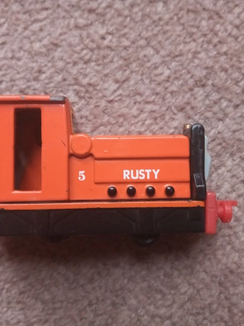 RUSTY ERTL THOMAS The Tank Engine & Friends Die Cast Train Engine Loco ...
