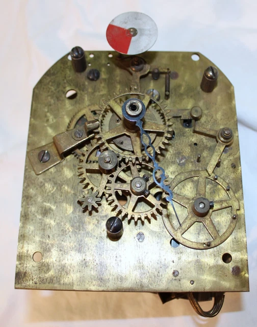 ANTIQUE TELECHRON SYNCHRONOUS Electric Clock Movement & Motor Mod 59N38 ...