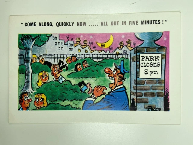 VINTAGE SAUCY SEASIDE Comic Postcard Sunny Pedro Series No 186 By Pedro ...