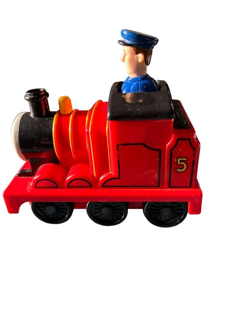 THOMAS THE TANK Engine James Pull Push and Go Engine 2009 Mattel ...