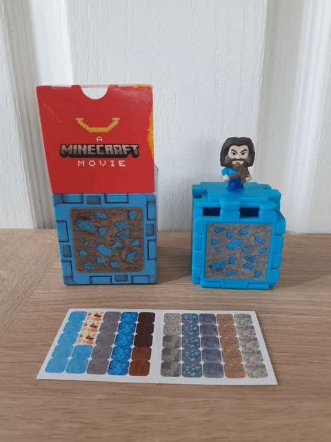 MCDONALD'S HAPPY MEAL Toy 2025 UK MINECRAFT Movie Toys -Diamond Block ...