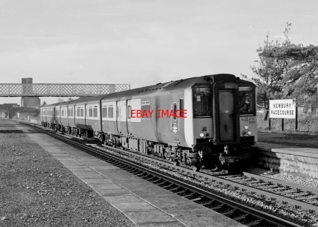 PHOTO CLASS 210 Unit 210 001 At Newbury Racecourse Station £1.85 ...