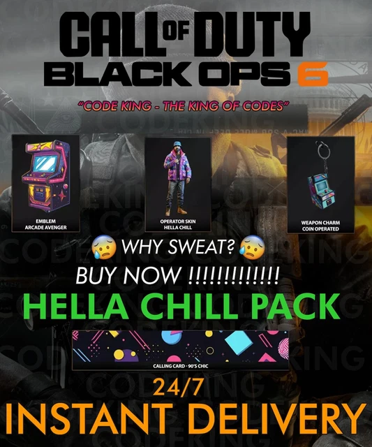 CALL OF DUTY: Black Ops 6 - Hella Chill Operator Pack DLC PC/PS4/PS5 ...