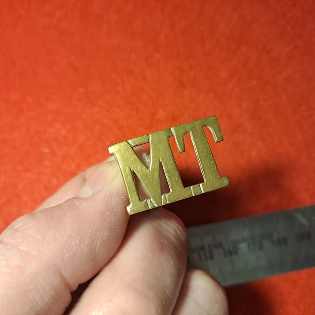 WW1 BRITISH MOTOR Transport Section Shoulder Title Badge MT £4.99 ...