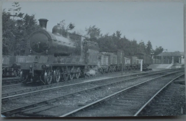 KILLIN STATION, MIXED GOODS TRAIN, CR McINTOSH CLASS 55 4-6-0 LOCO LMS ...
