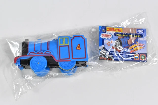 THOMAS THE TANK Engine Set Takara Tomy Plarail Push Along Toy With Bell ...