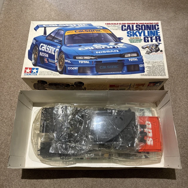 TAMIYA TGX MK1 Calsonic Skyline Gtr KIT 1/8 RC Nitro Ops Vr-15 ...