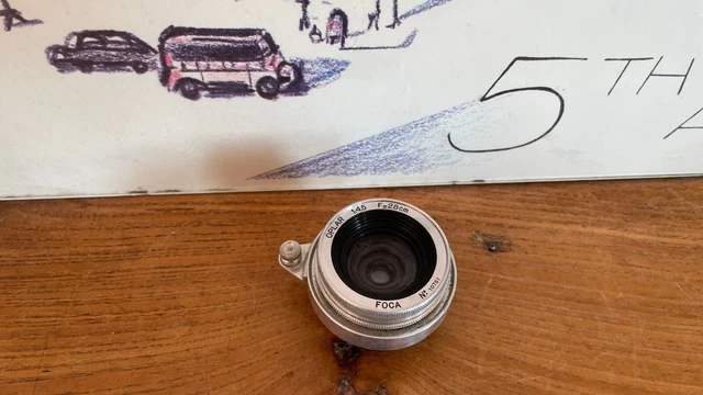 RARE FOCA OPL Objectif Oplar F4.5 2.8cm 28mm EUR 330,00 - PicClick FR