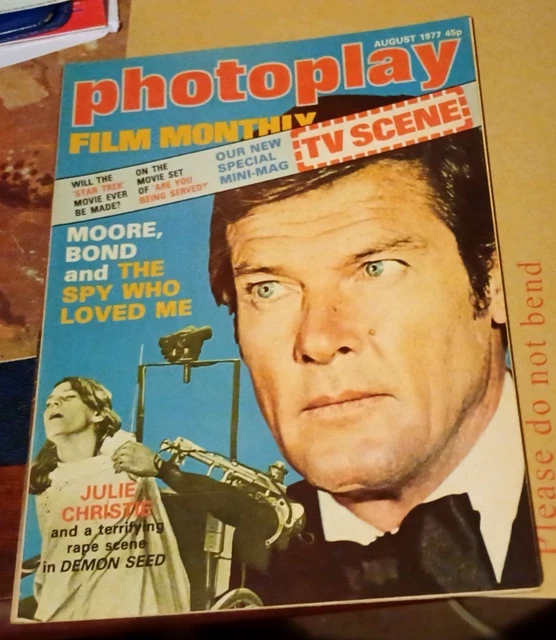 PHOTOPLAY MAGAZINE FROM August 1977 featuring The Spy who Loved Me ...