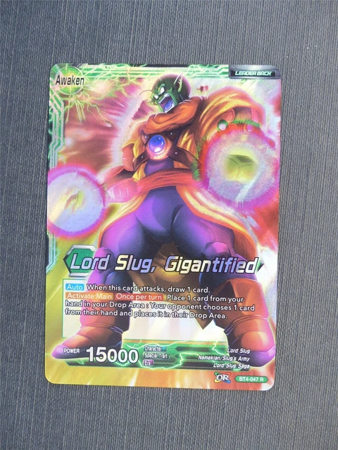 LORD SLUG GIGANTIFIED - Dragon Ball Super Cards #5LK EUR 1,49 - PicClick FR
