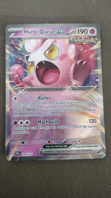 CARTE POKÉMON HURLE-QUEUE EX 094/167 EV06 Mascarade Crépusculaire TWM ...
