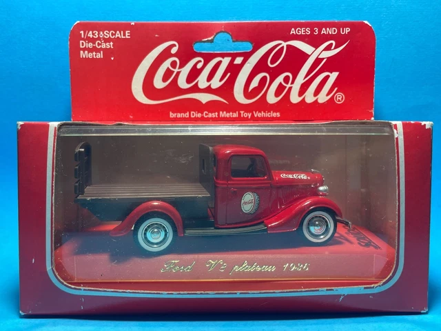 1993 COCA-COLA FORD V8 Plateau UTE Toy Diecast Car Vehicle MIB EUR 9,35 ...
